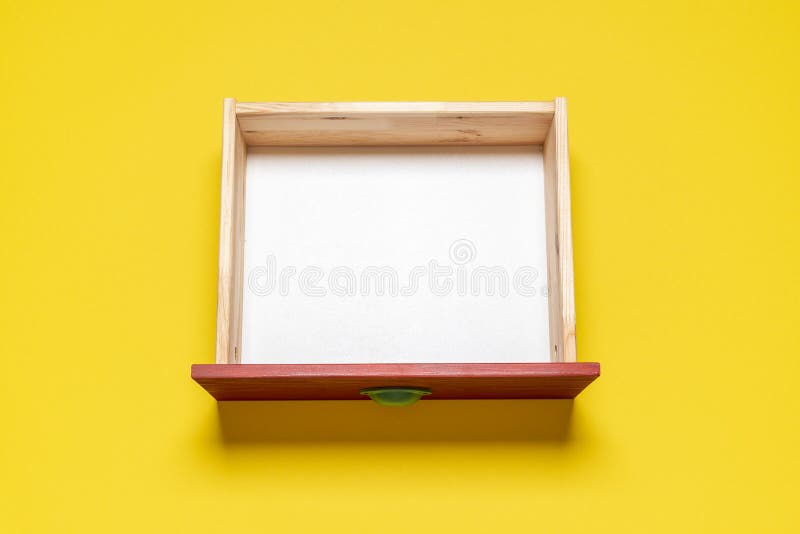 Empty Drawer stock photo. Image of woodworking, light, empty - 958070
