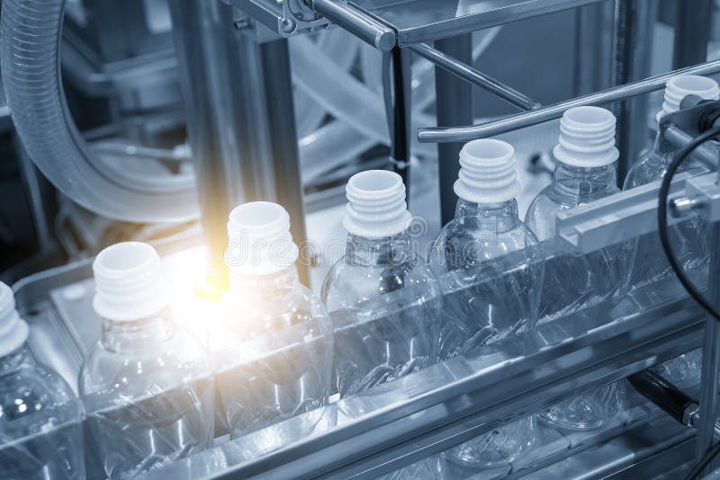 The Drinking Water Bottle Manufacturing Process by Blow Mold Machine ...