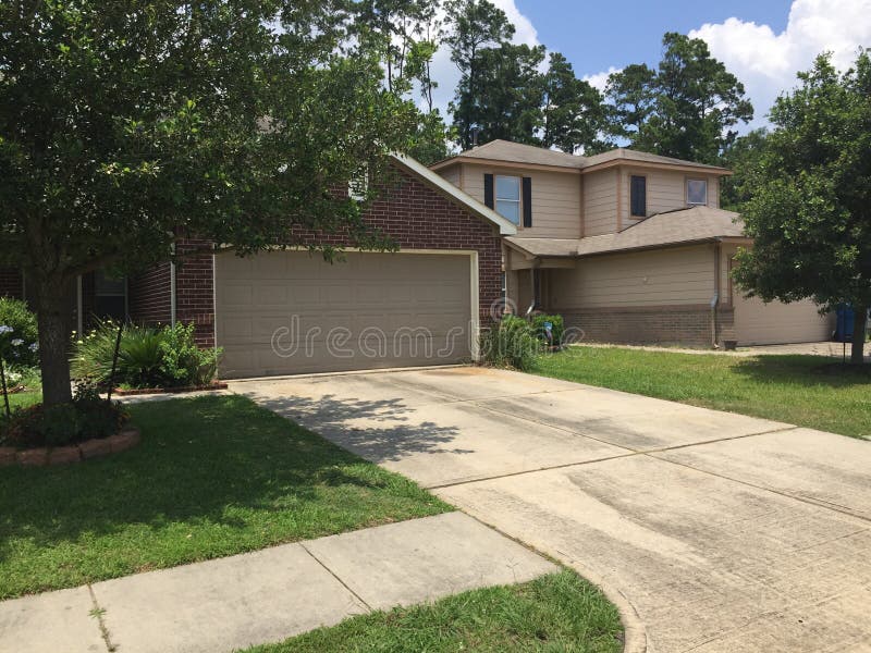 Empty Driveway stock photo. Image of blank, street, view - 57050858