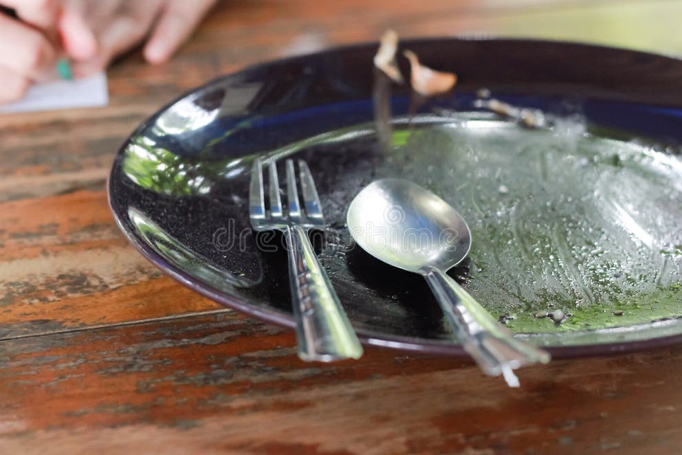 Empty after eat stock image. Image of food, person, human - 48546067