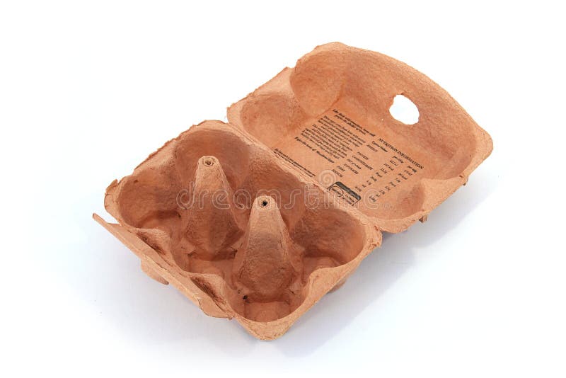 Empty Egg Box stock image. Image of farm, hard, brown, fragile - 767469