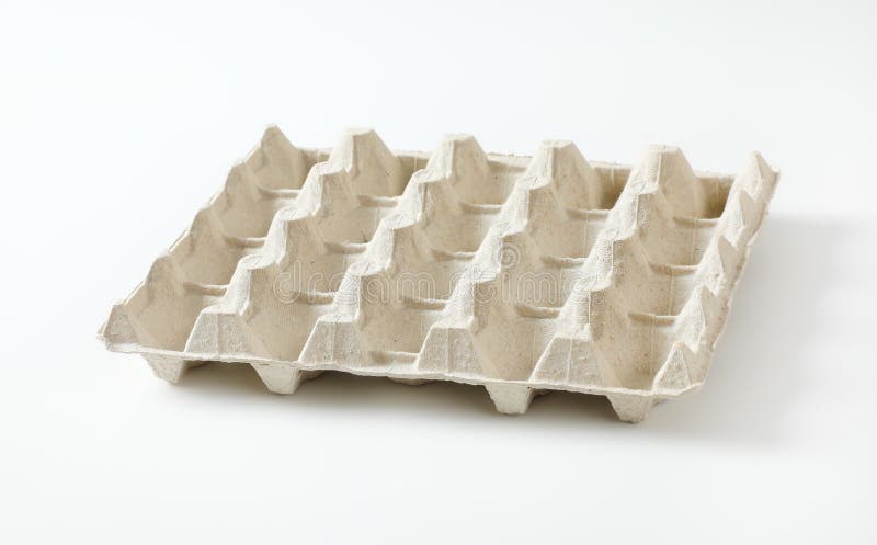 Empty egg carton stock photo. Image of disposable, tray - 167872640