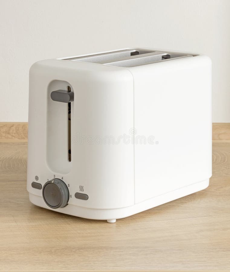 An Empty Electrical Bread Toaster Stock Image - Image of machine ...