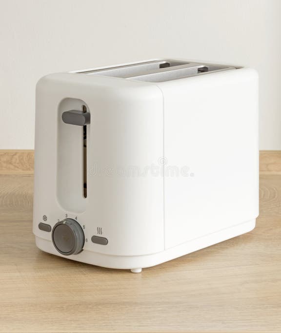 An Empty Electrical Bread Toaster Stock Image - Image of machine ...