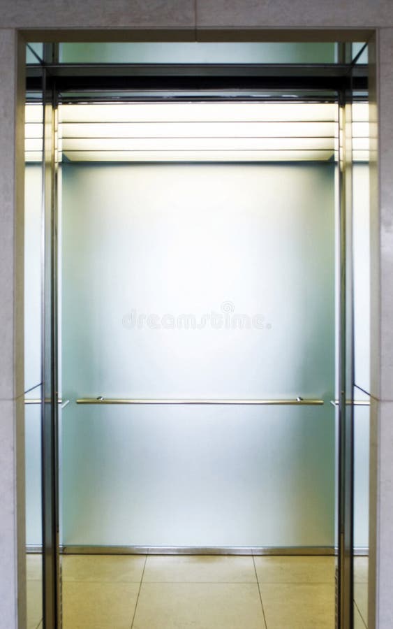 Empty elevator hall stock photo. Image of interior, lift - 17965002