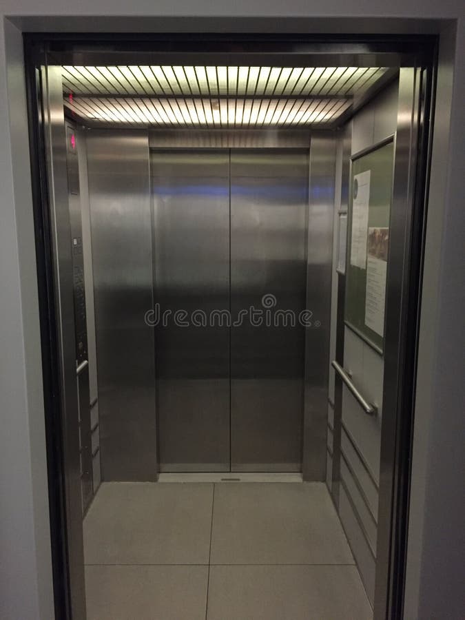Empty elevator stock photo. Image of empty, doors, lift - 77824734