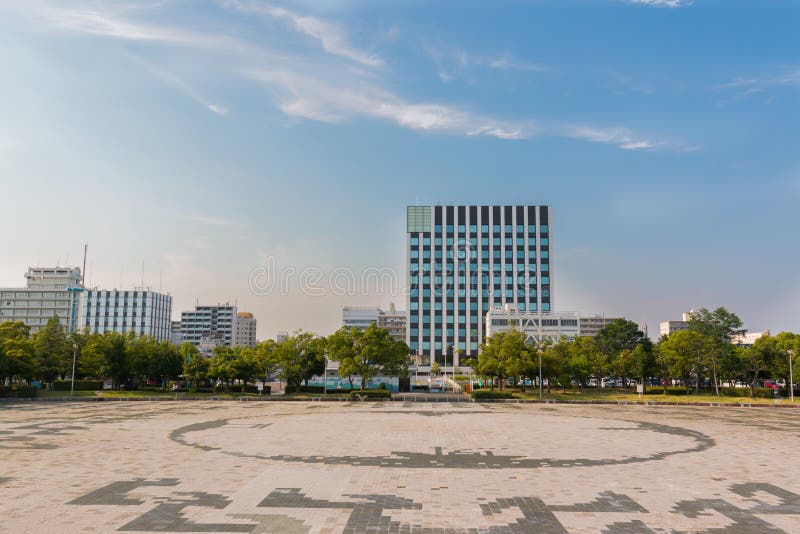 Empty Exercise Place in the Open Space of the City. Stock Photo - Image ...