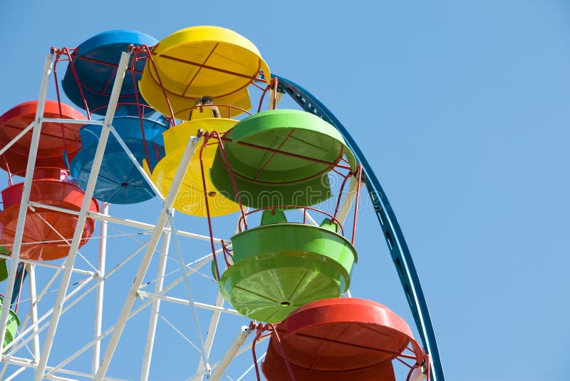Empty Ferris wheel stock photo. Image of outdoors, action - 10428996