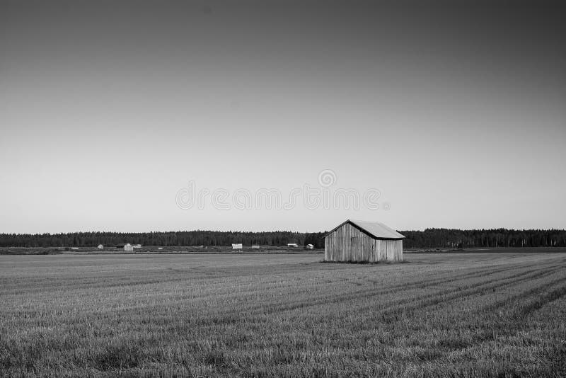 Empty Fields, Full Barns stock image. Image of rustic - 46467601