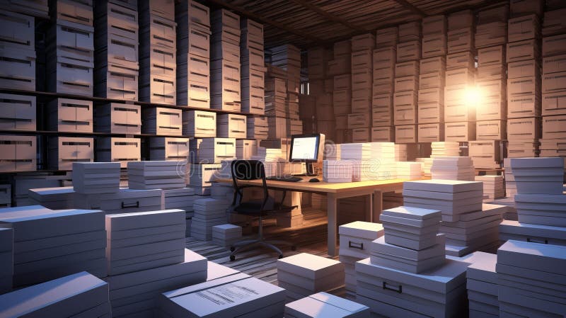 Empty File Folders in Daz3d Style Room: a Documentary-style Ftp Server ...