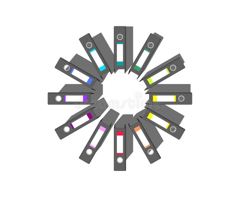 Circle Color Folders Stock Illustrations – 261 Circle Color Folders Stock Illustrations, Vectors ...