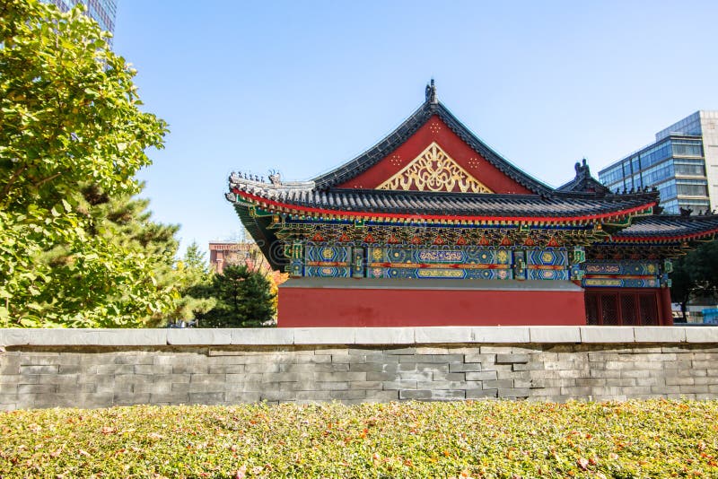 The Old Street Block Walkway Stock Image - Image of brick, architecture ...