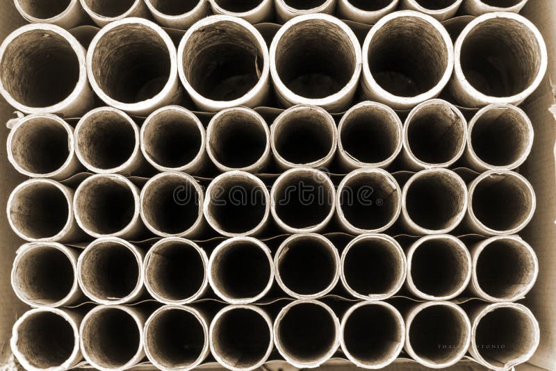 Empty Circular Shaped Firework Box after Use Stock Image - Image of ...