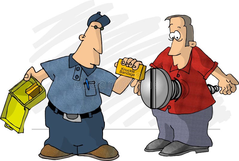 Empty first aid kit stock illustration. Illustration of work - 54754