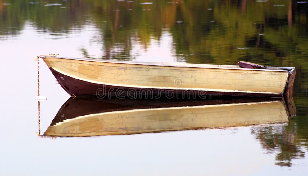 Empty Fishing Boat stock photo. Image of retirement, life - 21160404