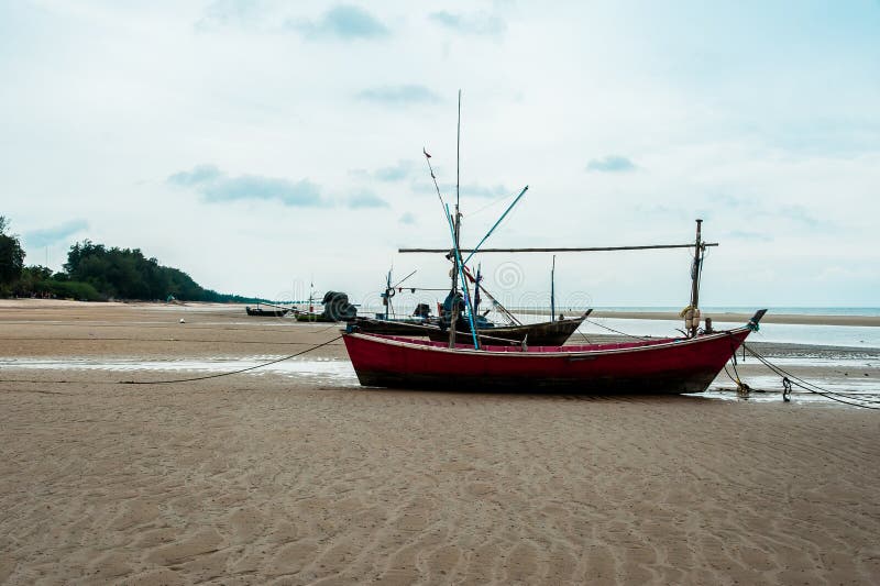 Empty fishing boats stock image. Image of fishing, boat - 96881027