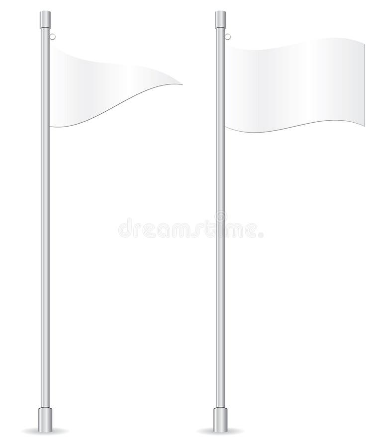 Empty flags stock vector. Illustration of poster, empty - 10280363