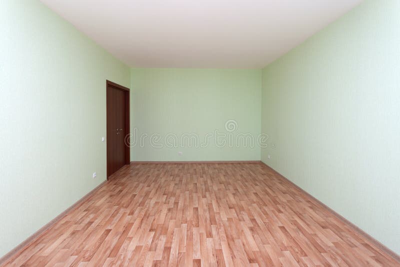 Empty flat stock photo. Image of room, floor, space, perspective - 34783078