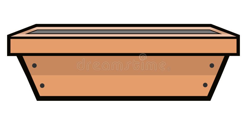 Empty flower pot icon stock vector. Illustration of gardening - 111998773