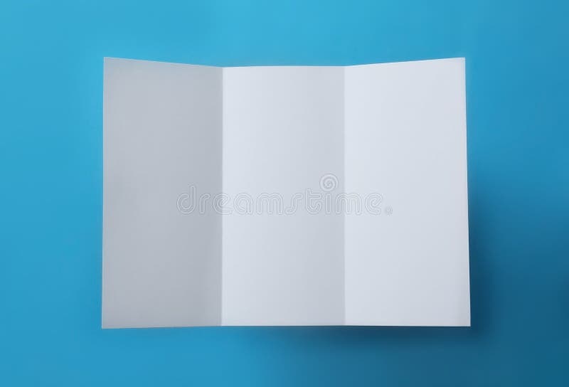 Empty Flyer on Background. Mockup for Design Stock Image - Image of ...