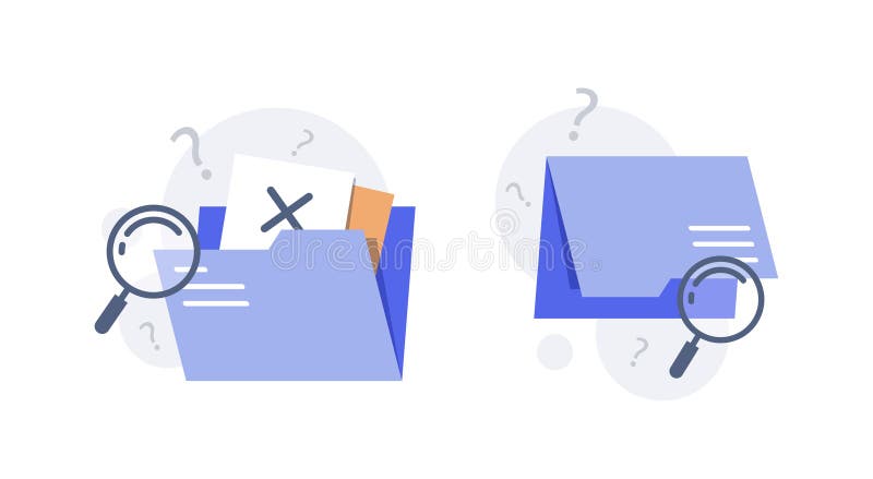 Empty Folder Stock Illustrations – 21,944 Empty Folder Stock ...