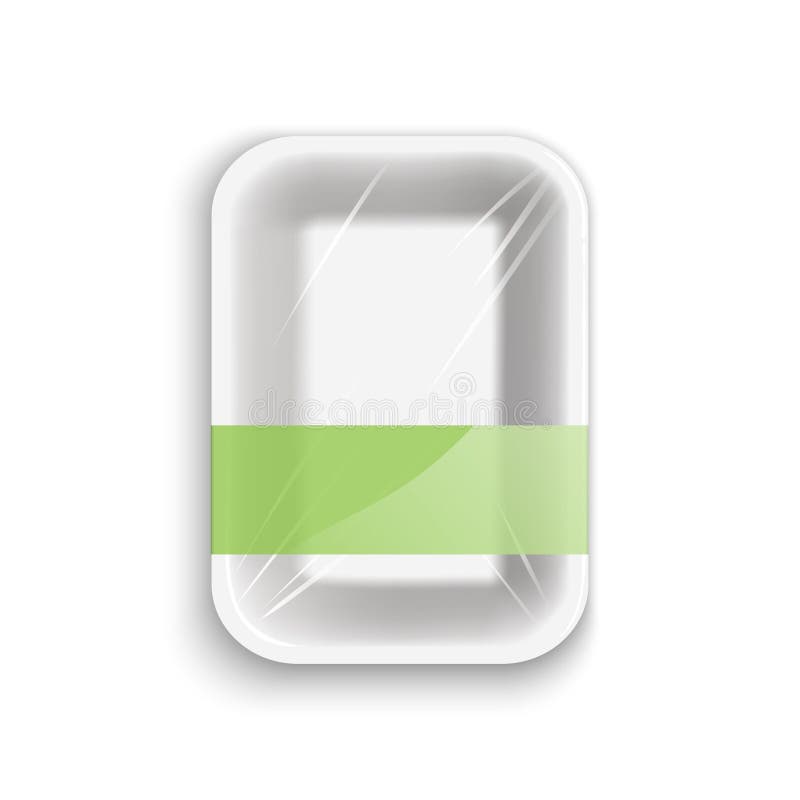 Empty food container stock vector. Illustration of binder - 55313387