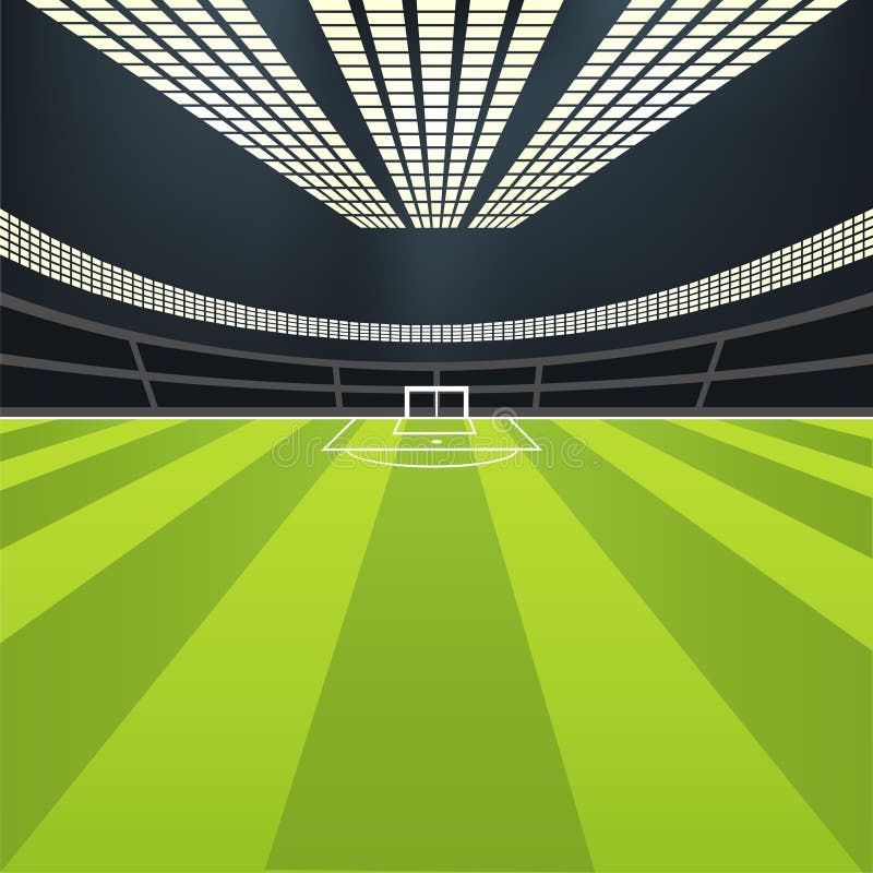 Soccer Field Side View Stock Illustrations – 328 Soccer Field Side View ...
