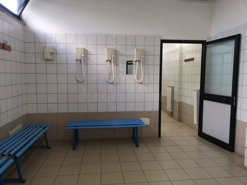 Football Locker Room stock image. Image of uniform, ready - 27133821