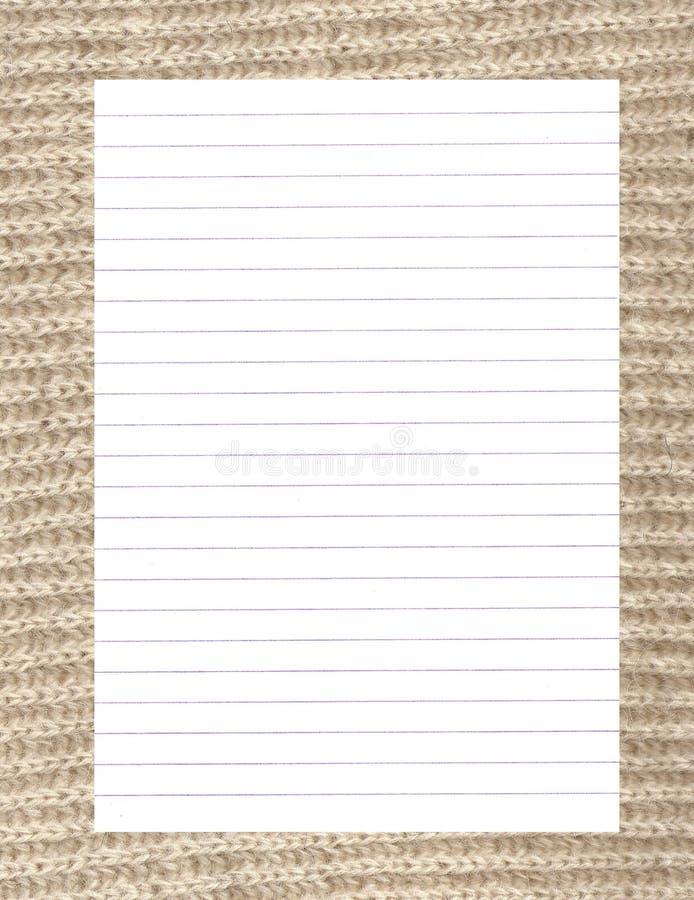 The Empty Form for Records. Stock Photo - Image of lined, empty: 13010044