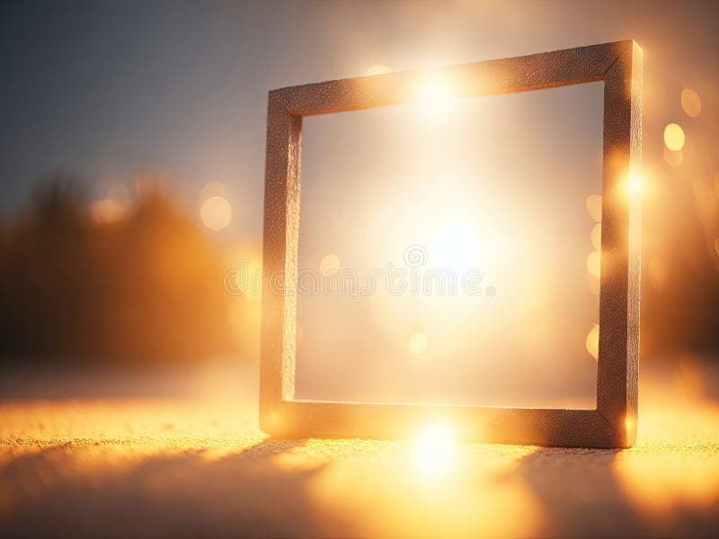 Empty Frame with Copy Space for Quotes. Ai Generative Stock ...