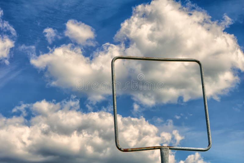 Empty frame, empty sign 4 stock image. Image of information - 83003901