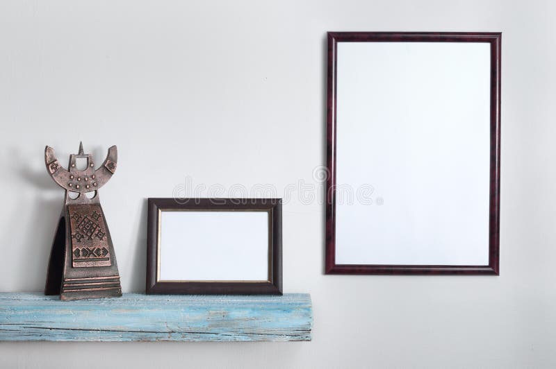 Empty Frame for an Inscription Stock Photo - Image of white ...
