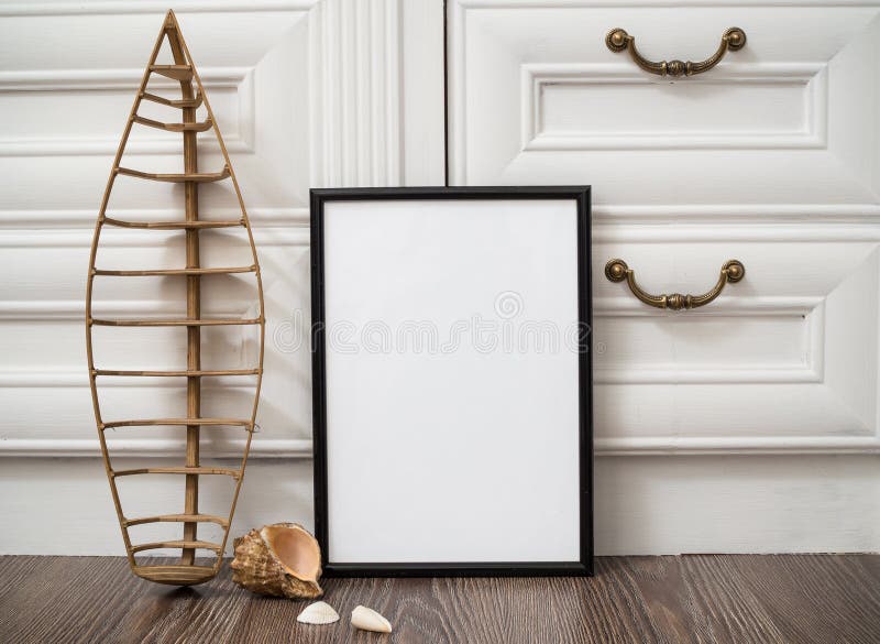 Empty Frame for an Inscription Stock Image - Image of frame ...