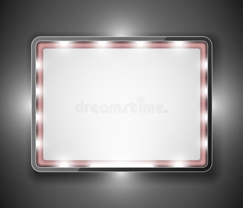 An empty frame for text stock vector. Illustration of display - 30833072