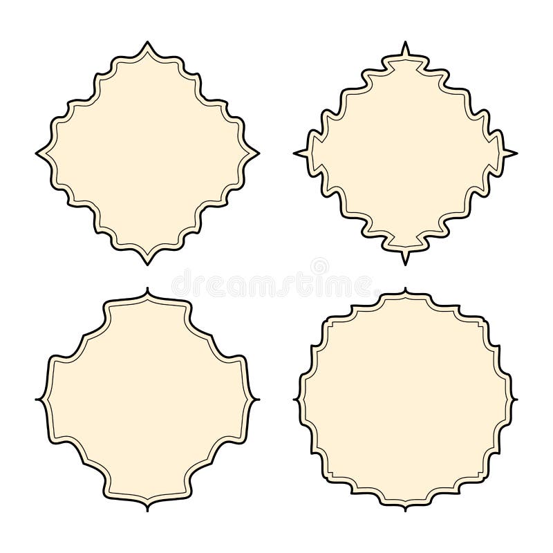 Empty Frame Vector Symbol Icon Design. Beautiful Illustration is Stock ...