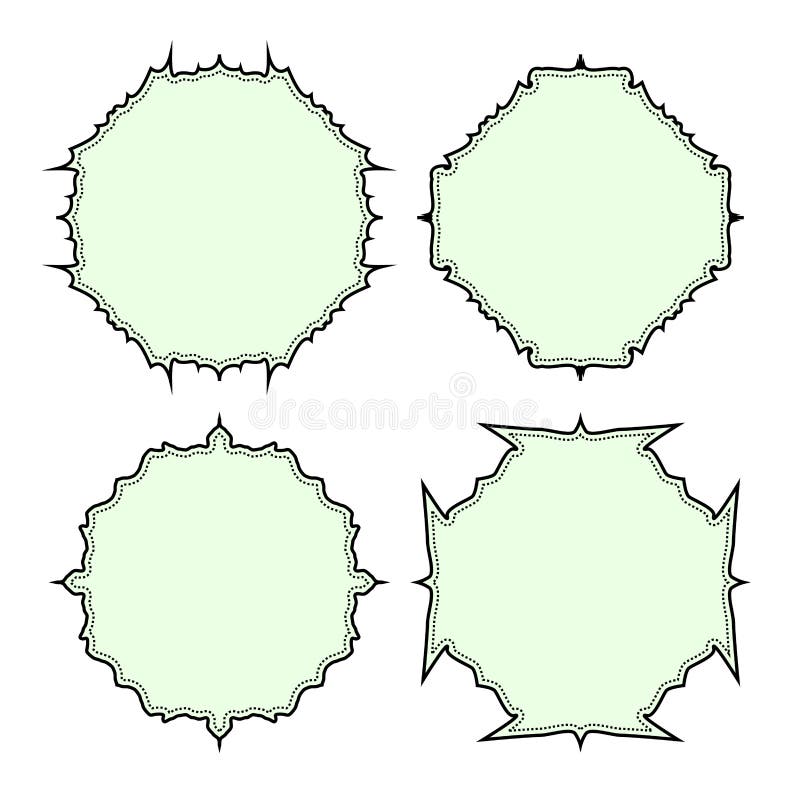 Empty Frame Vector Symbol Icon Design. Beautiful Illustration is Stock ...