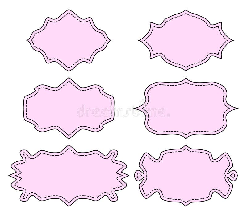 Empty Frame Vector Symbol Icon Design. Beautiful Illustration is Stock ...