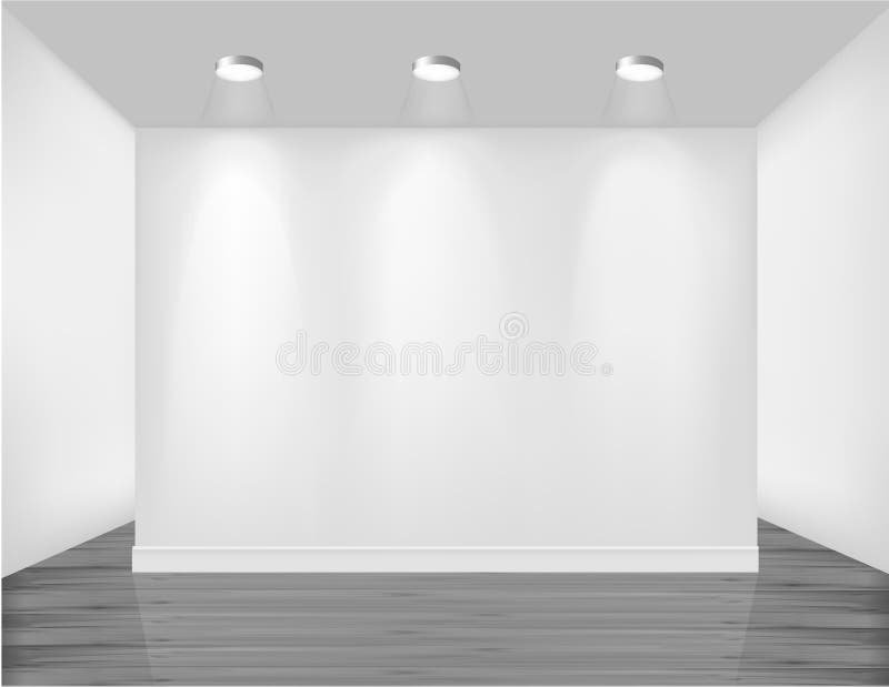 Empty Frame Wall Spot Lights Stock Illustrations – 147 Empty Frame Wall ...