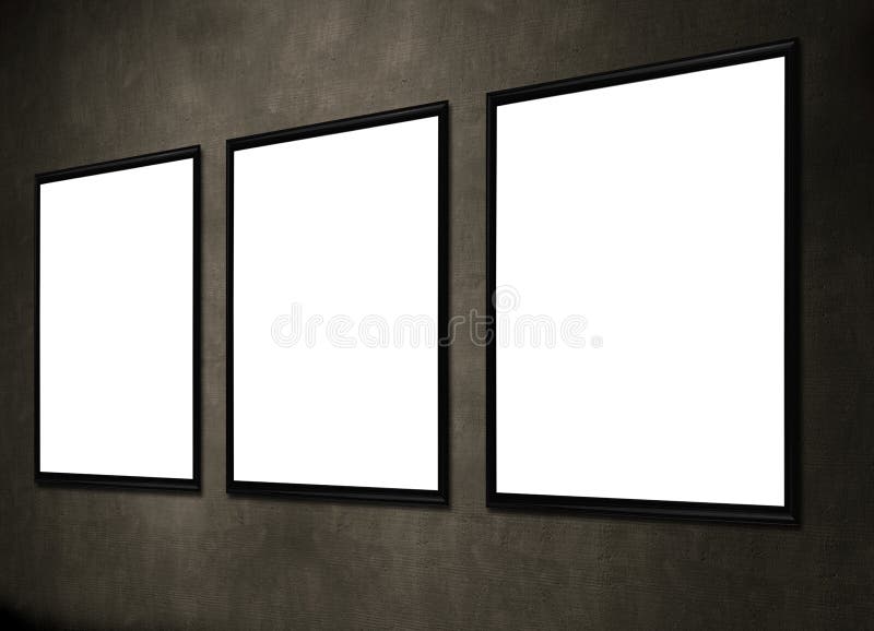 Empty frames stock illustration. Illustration of pattern - 19134495