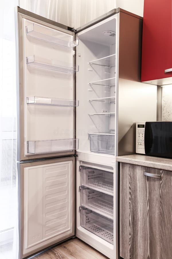 Empty Fridge Empty Fridge Stock Photo Download Image Now