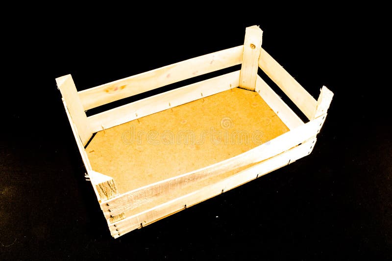 Empty Fruit Crate Box stock image. Image of empty, healthy - 136136099