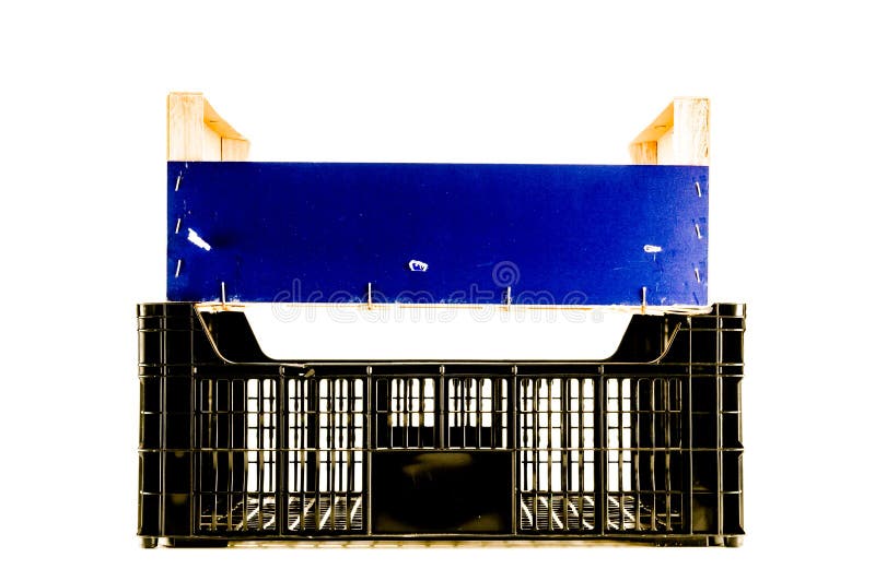 Empty Fruit Crate Box stock photo. Image of market, nature - 84604570