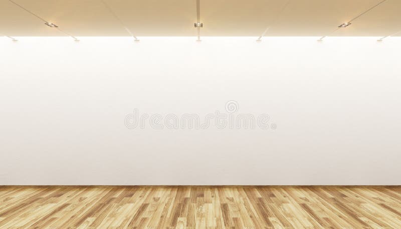 Empty gallery stock photo. Image of view, gallery, floor - 29176450