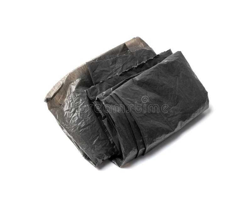 Empty Garbage Bag stock photo. Image of recycle, packet - 254414142