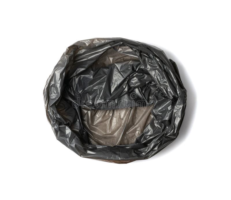 Empty Garbage Bag stock image. Image of empty, crumpled - 254414153