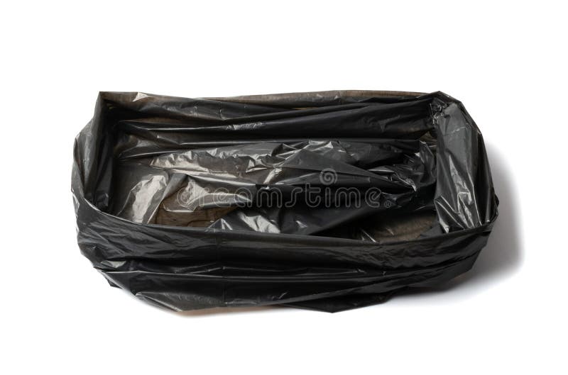 Empty Garbage Bag stock photo. Image of background, recycle - 259765454