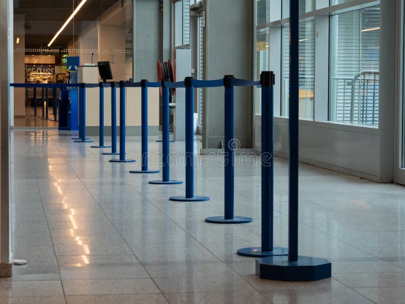 Empty Gate. Outdoor Football or Handball Playground, Light Red Crushed ...