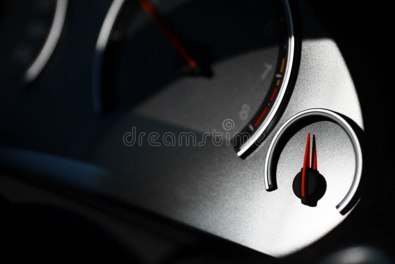 Empty gauge stock image. Image of device, auto, measure - 34931625