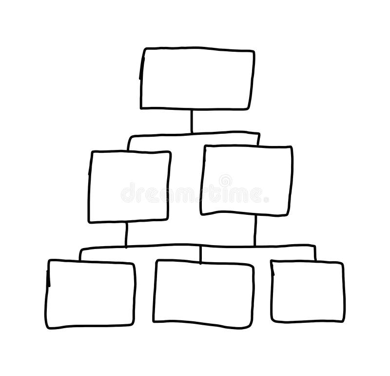 Empty Geometric Shape Isolated on White Background. Stock Illustration ...