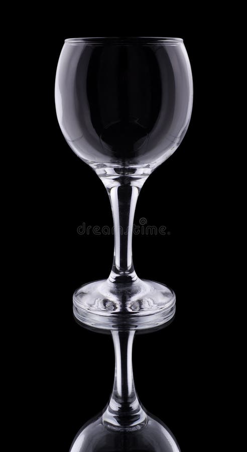 Empty glass stock image. Image of object, single, celebration - 19002777